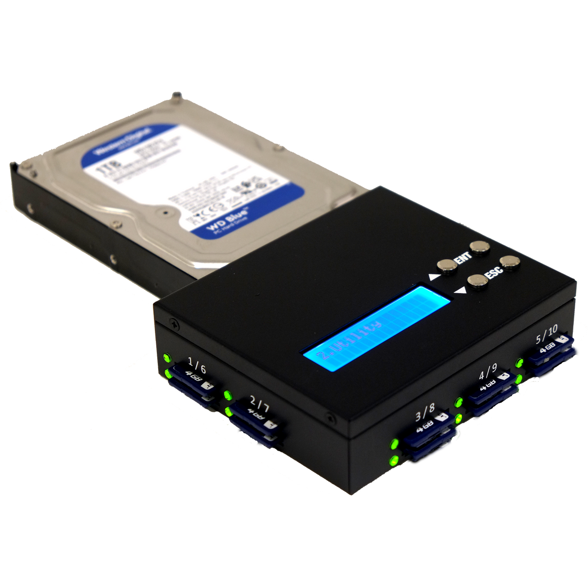 Mobile Pro SD-to-HDD Backup Station – EZ Dupe, Inc.