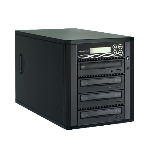 EZ Dupe Spartan Edge 1 to 3 DVD Duplicator - Multiple Discs D03-SSP ...