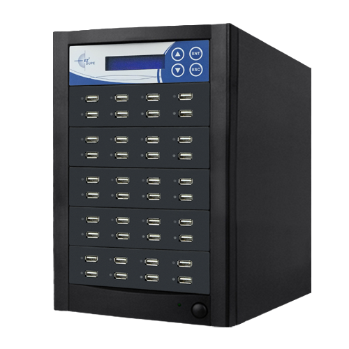 EZ Dupe Xtreme USB Duplicator - 1 to 39 Flash Media Cloner EZDXUSB39T ...